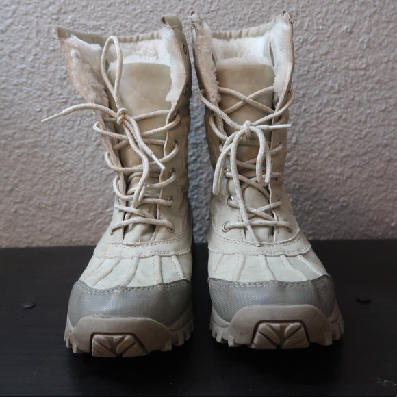 Shoes | Cream Winter Boots | Poshmark
